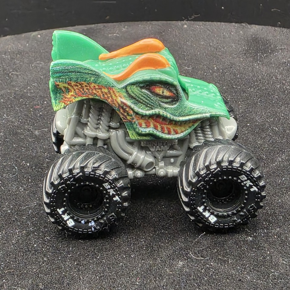Mini Monster Jam Spin Master Green Dragon Truck | eBay