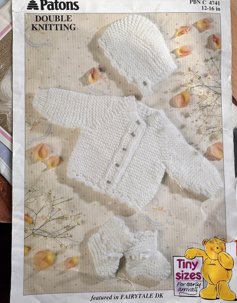 Vintage Knitting Patterns Baby