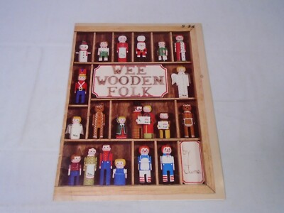 Wee Wooden Folk (Jan's Tole Shop Village Crafts by June Mayer Janet ...
