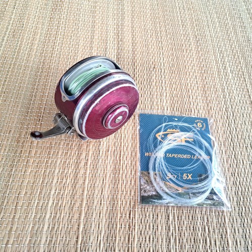 Vtg SOUTH BEND Oren-O-Matic 1140 D Balanced Fly Fishing REEL w/ LINE ...