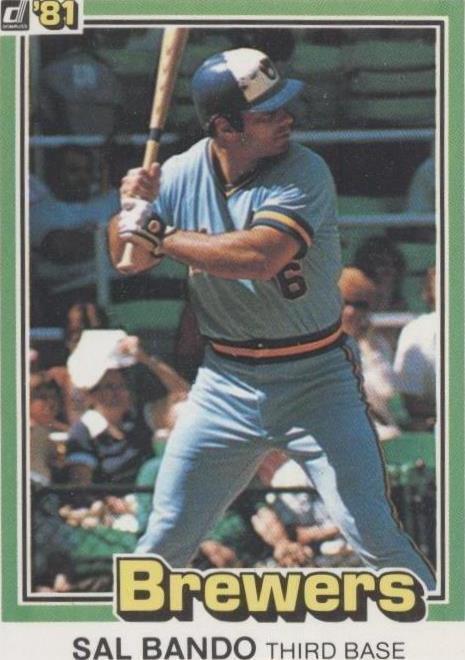 1981 Donruss - Sal Bando #84 for sale online | eBay