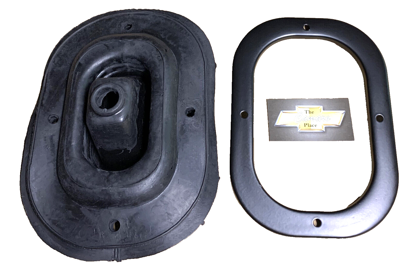 1969 CAMARO HURST 4 SPEED SHIFTER BOOT & RETAINER BLACK NEW OER # 300K ...