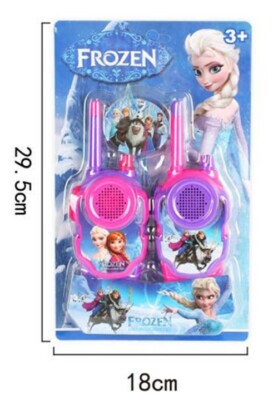 ANNA ELSA ELECTRONIC WALKIE TALKIE KIDS CHILD TALKING PLAYSET TOY ...