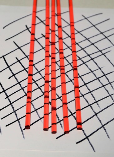 5 PC 1/4” DIAMETER 12” LONG CLEAR RED ACRYLIC PLEXIGLASS TRANSLUCENT ...