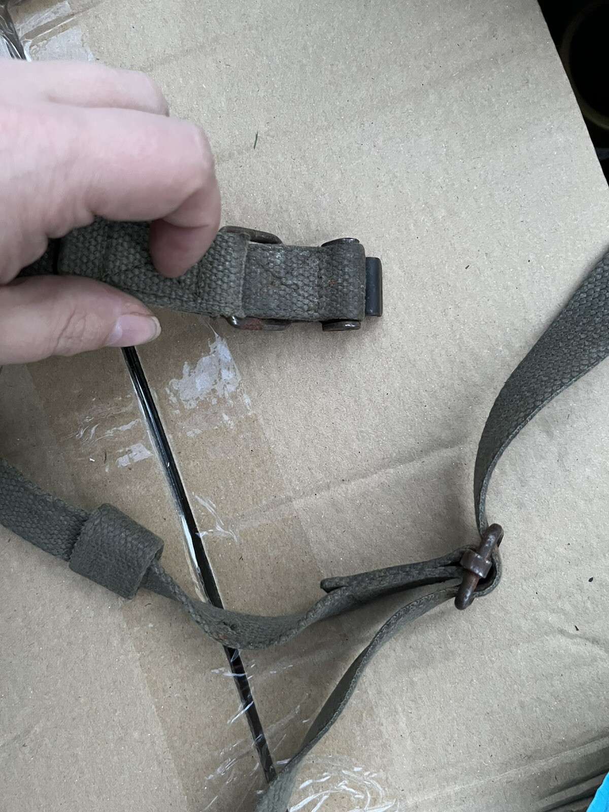 famas F1 Canvas And Metal french army Webbing Sling | eBay