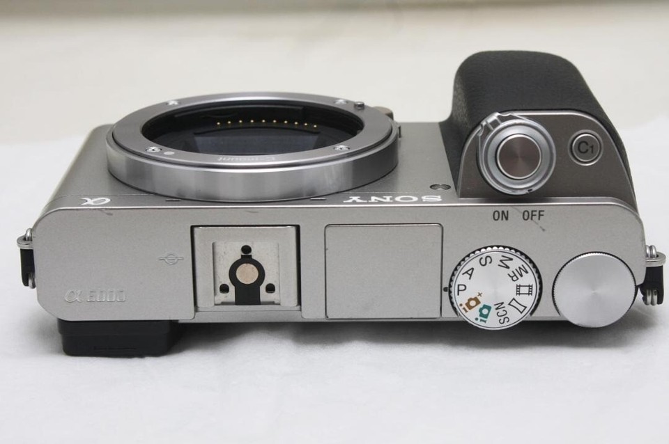 Sony Alpha A6000 ILCE-6000 Digital Camera silver w lens 25577GR ...