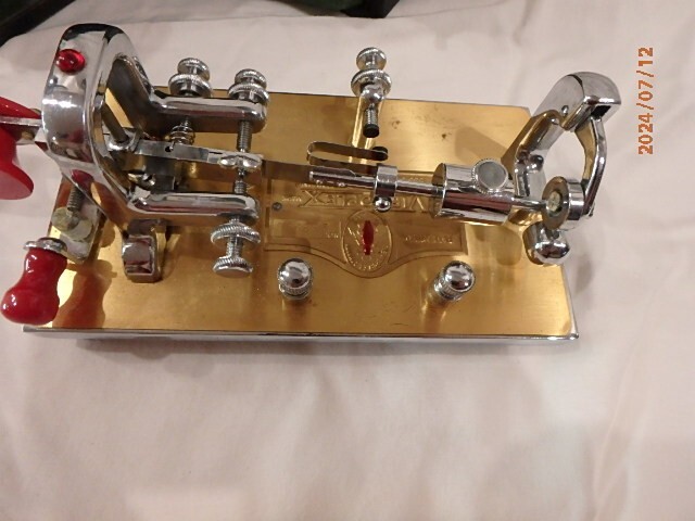Antique Vibroplex Presentation Model Telegraph with Case | eBay