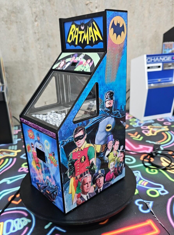 1:6 Scale Caped Crusader Themed Coin Pusher, Replicade / New Wave Toys ...