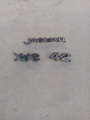 1982 JAGUAR XJ6 TRUNK EMBLEMS | eBay