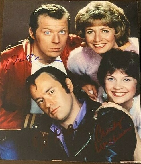 Laverne and Shirley signed autographed 8x10 photo Cast Michael Mckean ...