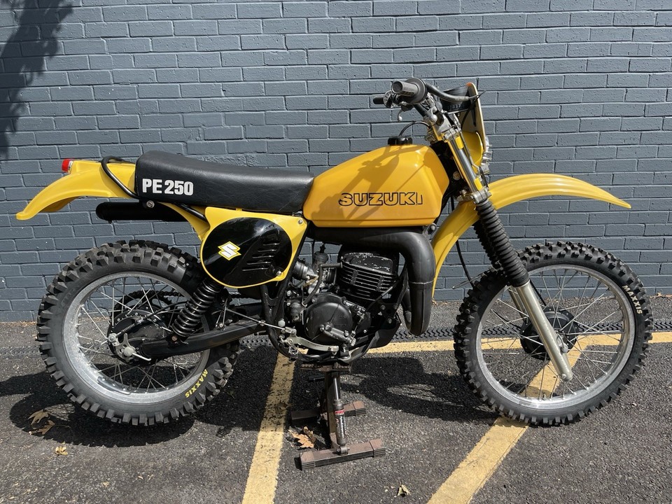 Suzuki PE250 1979 Vinduro Classic Enduro | eBay UK