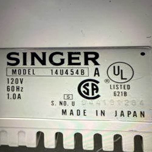 SINGER ULTRALOCK DIFFERENTIAL FEED 14U454B SERGER SEWING MACHINE | eBay