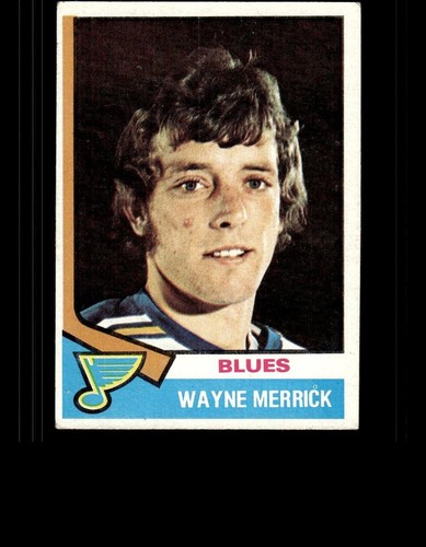 WAYNE MERRICK 1974 Topps Hockey #66 B1013R5S6P10 FREE SHIPPING | eBay