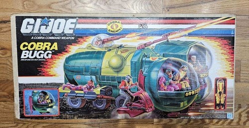 1988 GI Joe Cobra BUGG BOX Only - Clean & Nice !! | eBay