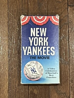 1987 New York Yankees The Movie Vintage VHS Tape Magic Video | eBay