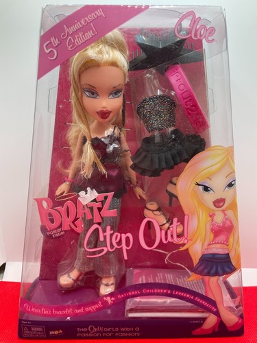 New in Box Bratz Step Out Cloe Doll 5th Anniversary Edition NRFB Hard ...