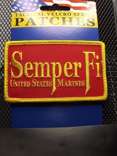 U.S. Marine Corps "SEMPER FI" PATCH BRAND NEW USMC APPROVED | eBay