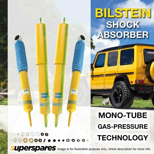 F + R Bilstein B6 Shock Absorbers HEAVY DUTY for Land Rover Defender 90 ...