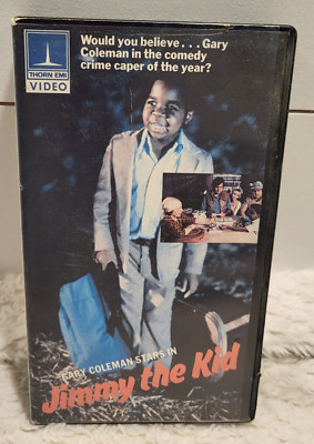 Jimmy the Kid VHS Gary Coleman Ex Blockbuster Video comedy crime caper ...