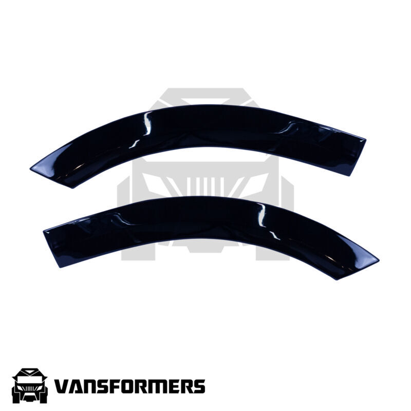 Volkswagen Transporter T5-T5.1 2003-2016 Gloss Black Wheel Arch Trims ...