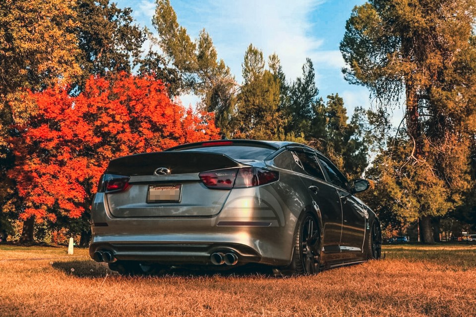 Ducktail spoiler for Kia K5 / Optima TF 2013 - 2016 Facelift Duckbill ...