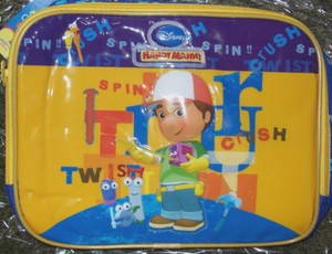 DISNEY HANDY MANNY INSULATED LUNCH BAG CHILDS KIDS NURSERY SCHOOL ...