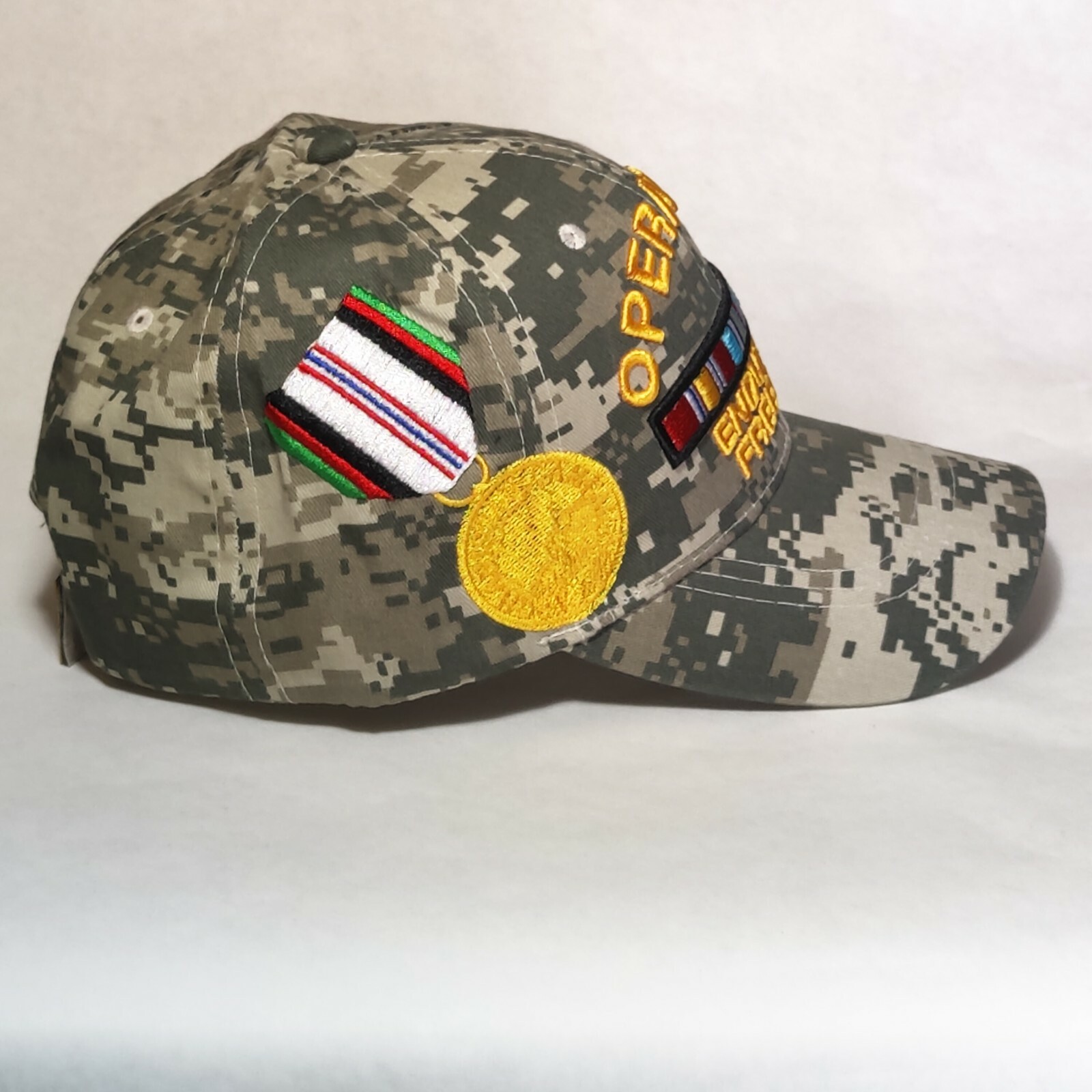 Operation Enduring Freedom Medal Digital Camo Embroidered Military ...