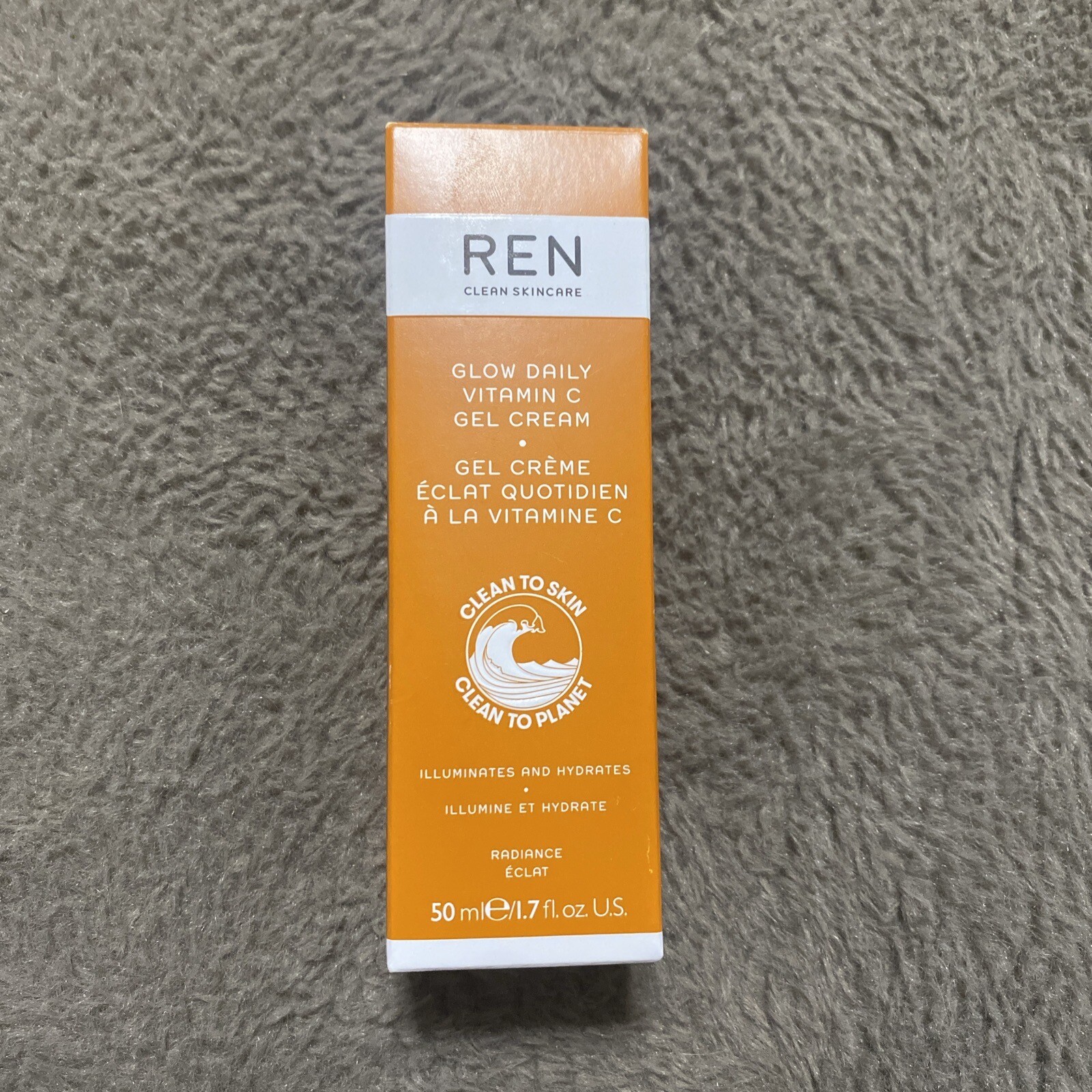 Ren Clean Skincare Glow Daily Vitamin C Gel Cream ~ 1.7 oz ~ New | eBay