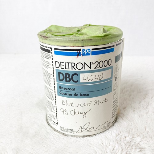 PPG Deltron DBC 4240 Paint Blue Red Met 98 Chevy Basecoat | eBay