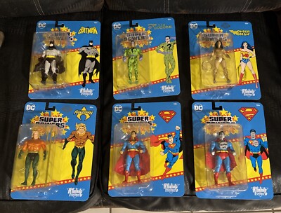 Sealed Case DC Super Powers Wave 9 Set Of 6 w Chase Gold Wonder Woman ...