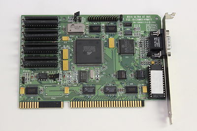ATI 1090011710 8514 ULTRA AT BUS ISA VIDEO ADAPTER 1021211710 FCC ...
