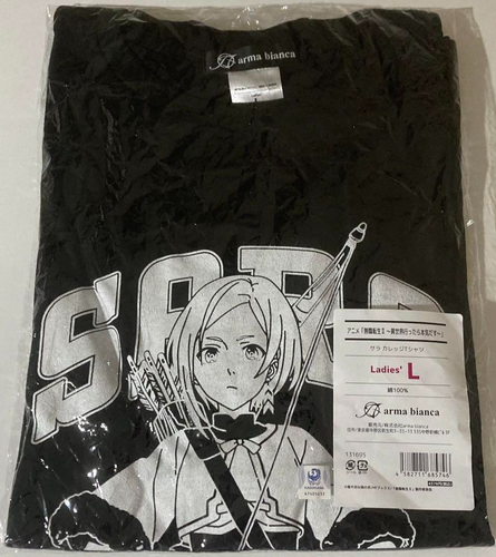 Mushoku Tensei: Jobless Reincarnation T-shirt size L ladies Sara | eBay