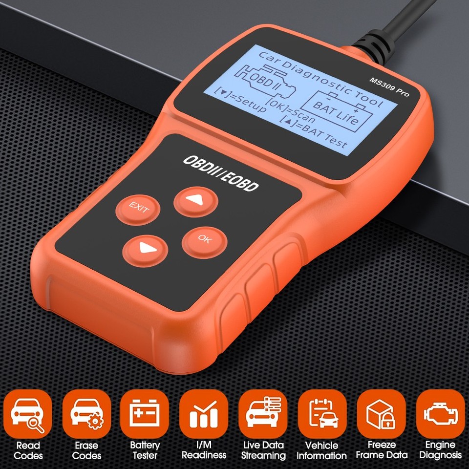 ODB2 Scanner OBD2 Fault Code Reader Universal Car Diagnostic Tool Check Engine | eBay UK