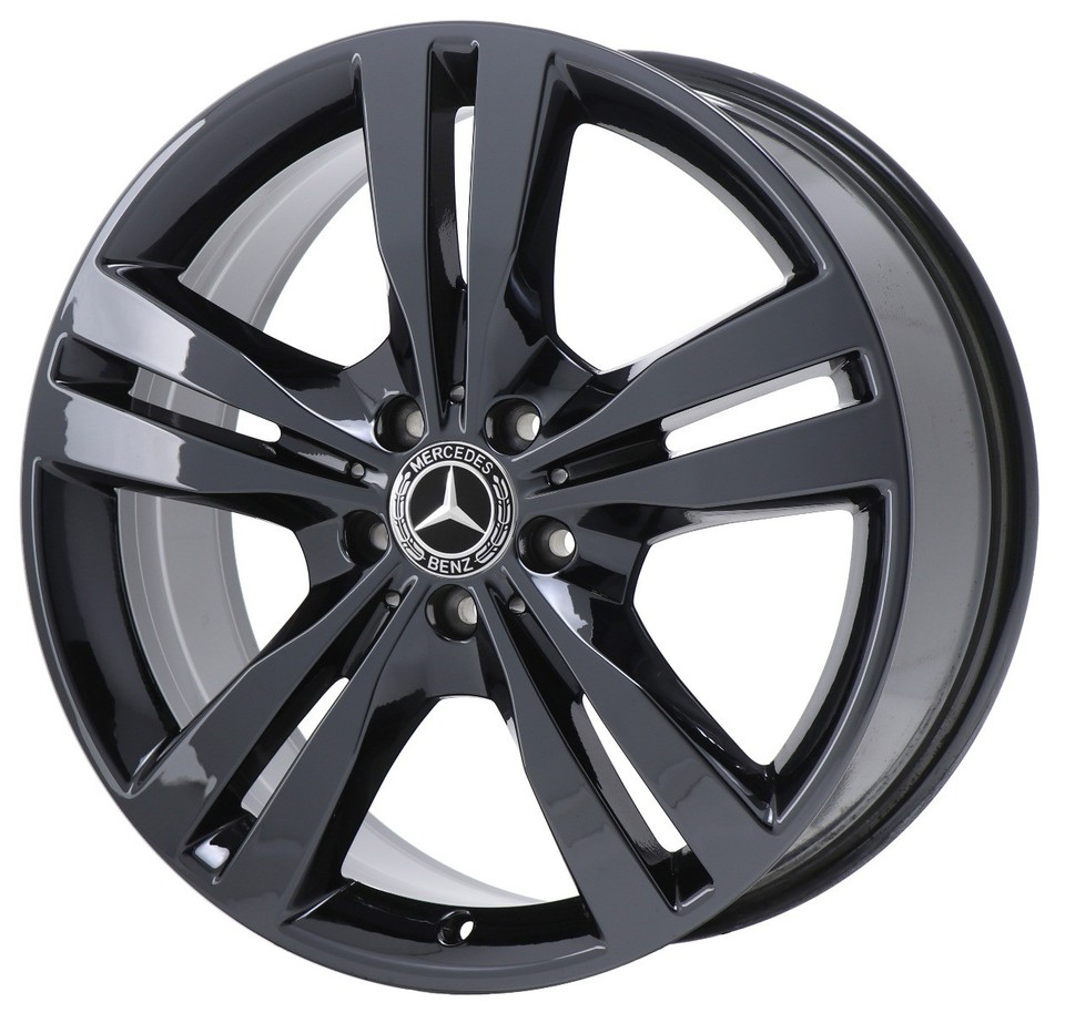 19" MERCEDES-BENZ ML250 PVD BLACK CHROME WHEELS-C RIMS FACTORY OEM ...