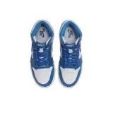 NIKE AIR Jordan 1 Retro High OG True Blue (GS)FD1437-410& TD FD1413-410 ...