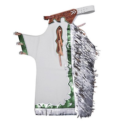 HILASON Western Horse Bull Riding Genuine Leather Rodeo Chaps | for Men ...