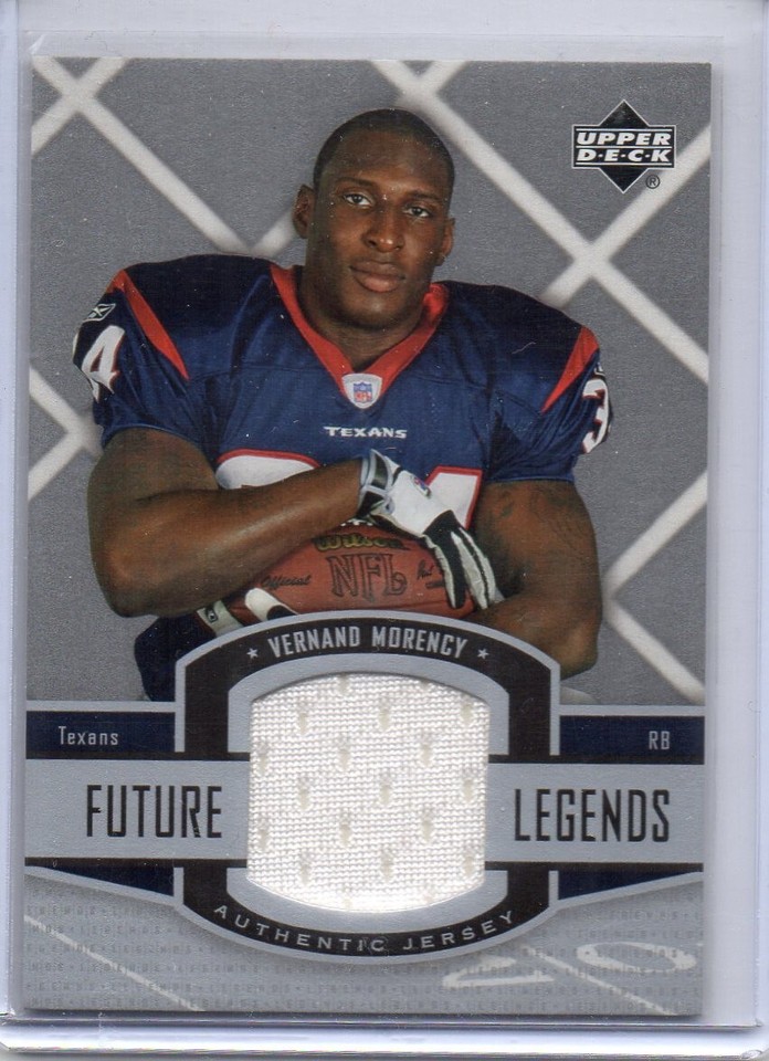 2005 UPPER DECK FL-VM JERSRY CARD VERNAND MORENCY TEXANS | eBay
