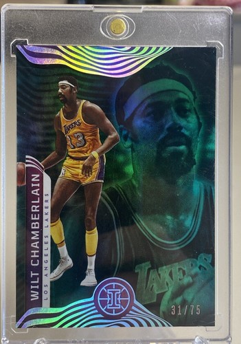 2021-22 Panini Illusions - Trophy Collection Teal #126 Wilt Chamberlain ...