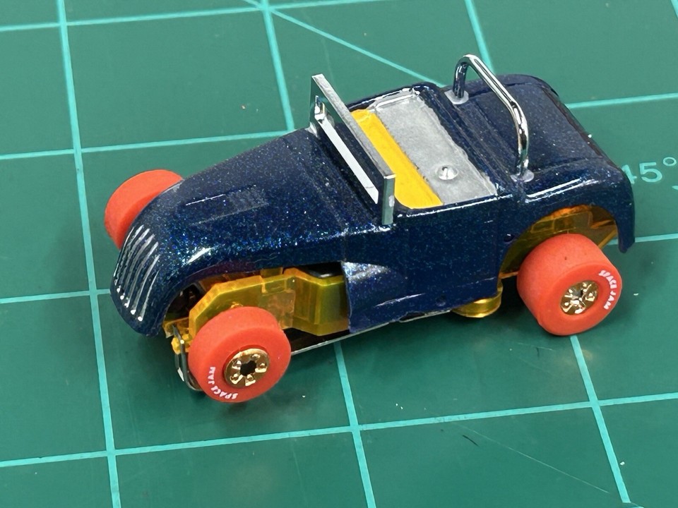Cool Custom Fairgrounds Hot Rod With Clear Auto World HO SLOT CAR ...