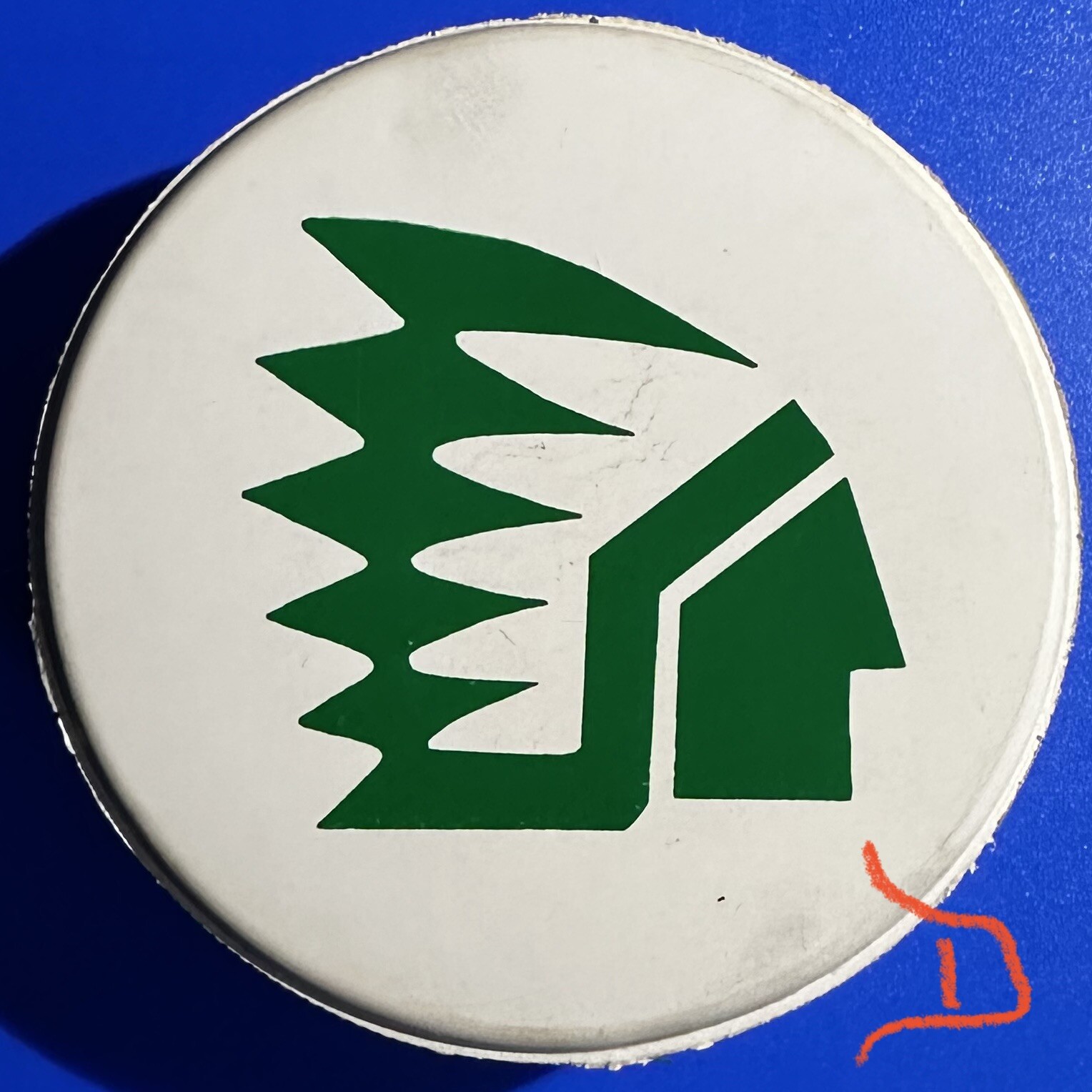 Unique Vintage University of North Dakota Fighting Sioux White Souvenir ...