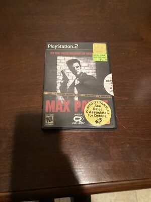 Max Payne (Sony PlayStation 2, 2001) 710425270864| eBay