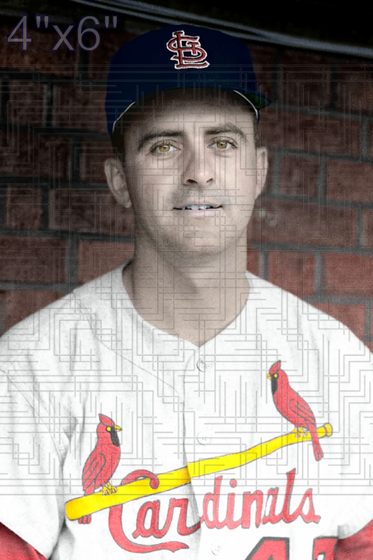 Bob Humphreys - 1963 St. Louis Cardinals - choose a style - colorized ...