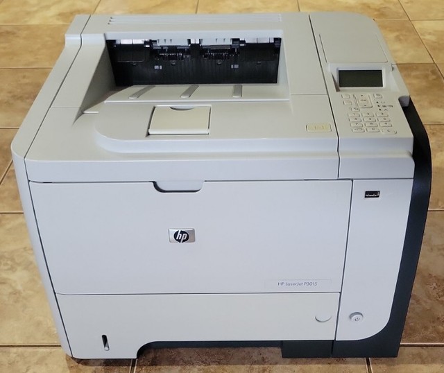 HP LaserJet Enterprise P3015n Monochrome Printer - White (CE527A#ABA ...