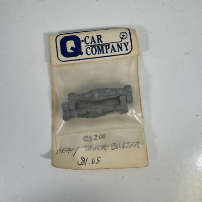 Q Car Company CS200 HO Scale Heavy Truck Frame Bolster 2-Pcs Cast Metal ...