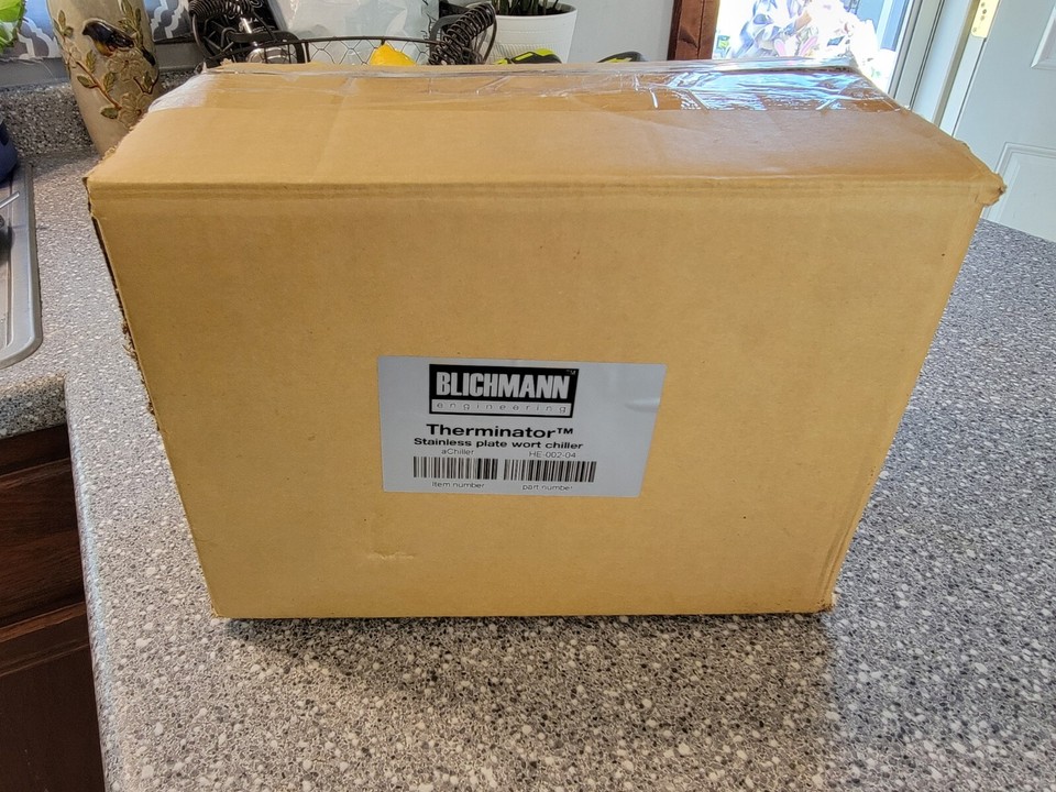 Blichmann Engineering The Therminator Plate Chiller Homebrew Beer Wine ...