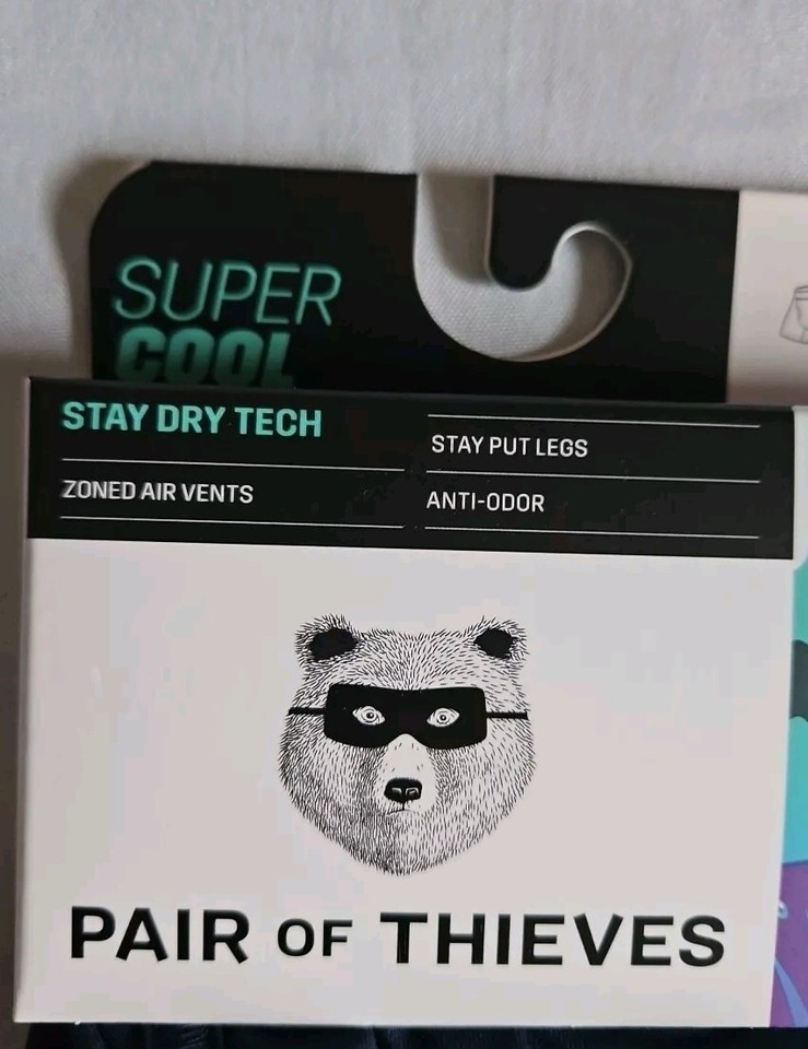 Pair of Thieves Men's SuperCool Boxer Briefs Stay Dry Tech 2pk Navy ...