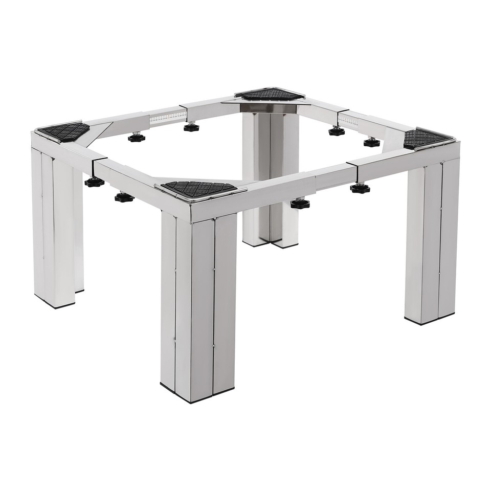 Dryer Stand Washer Pedestal Washing Machine Riser Adjustable Stainless ...