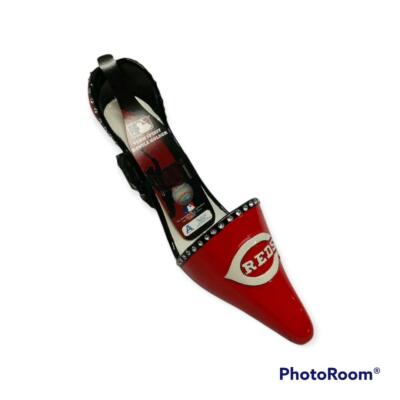 Cincinnati Reds Decorativo Team Shoe Wine Bottle holder 12"L x 7"H ...