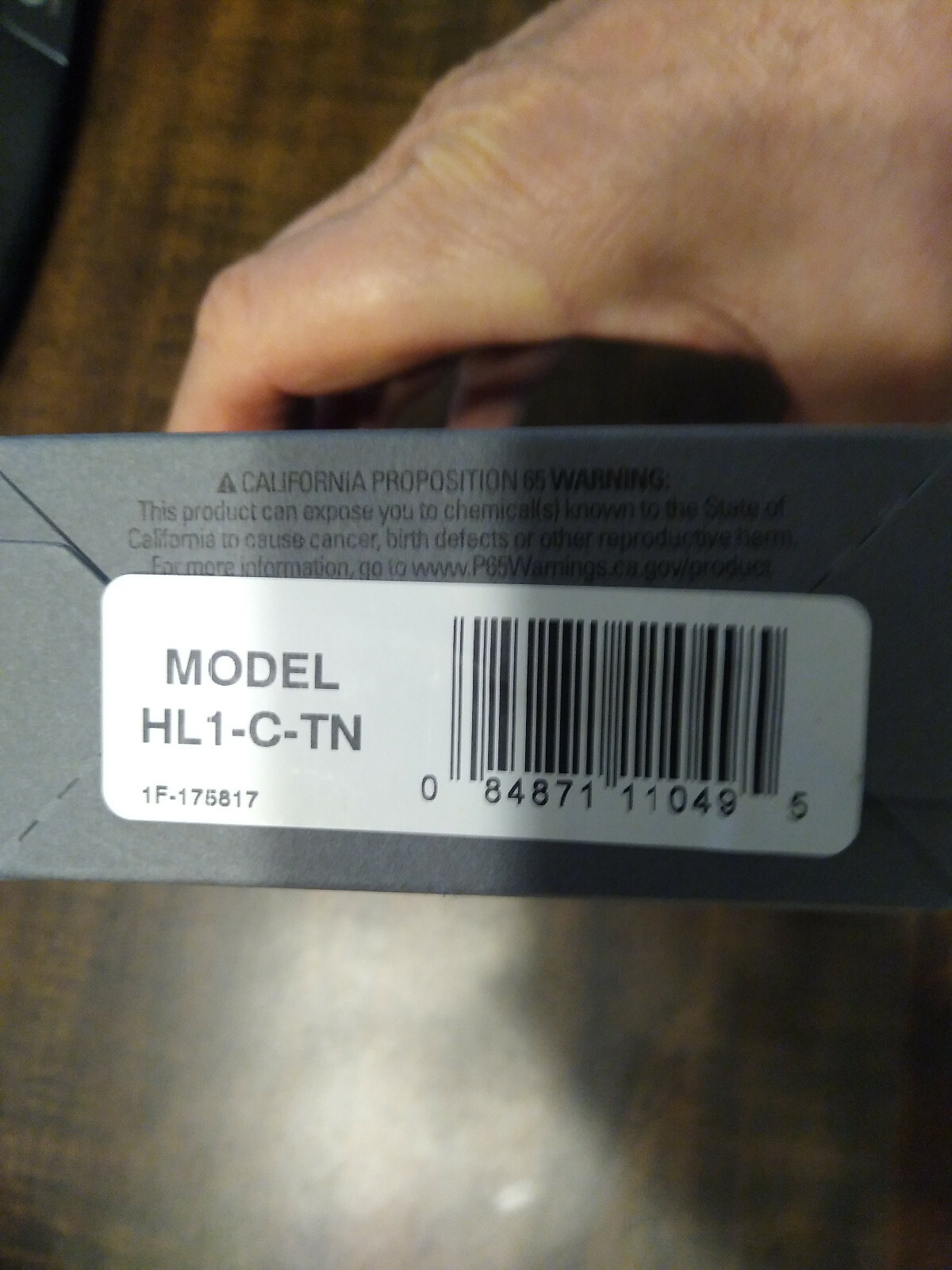 US Military Surefire HL1-C-TN Helmet Light with Red / IR / White LEDs ...