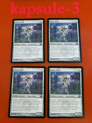 4x Clone Shell | Scars of Mirrodin | MTG Magic Cards | eBay